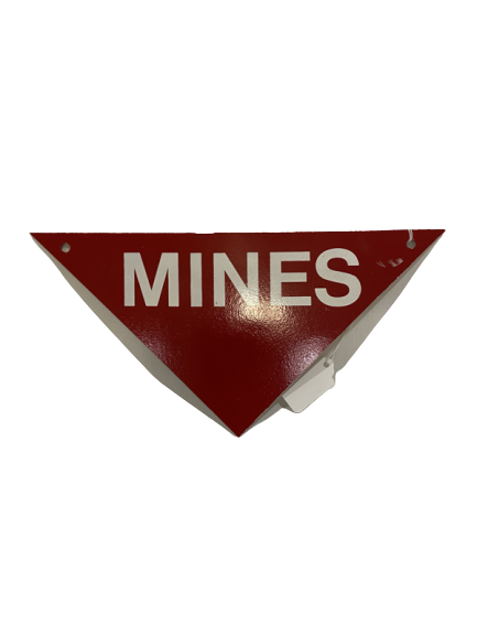 US Mines Sign | The Liberty Quartermaster