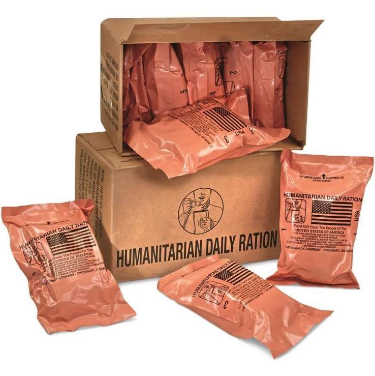 Humanitarian Daily Ration (HDRs) | The Liberty Quartermaster