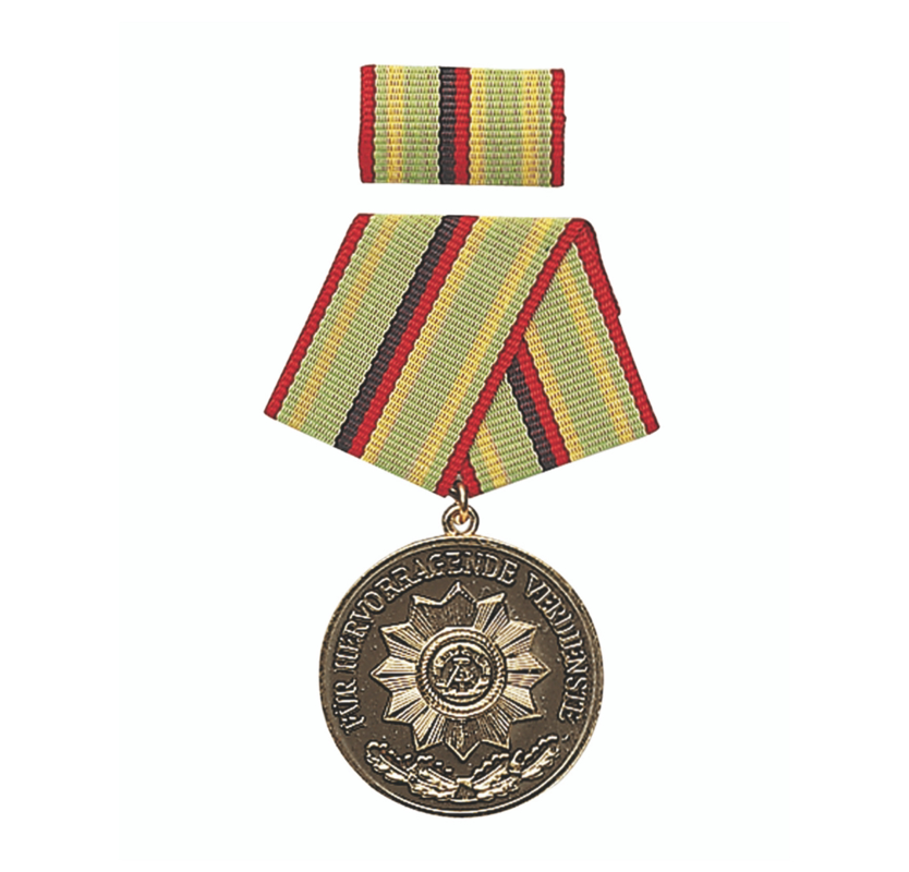 East German MDI Bronze Merit Medal | The Liberty Quartermaster