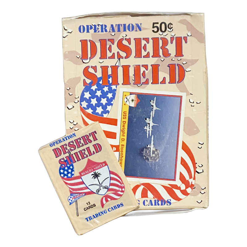 Desert Shield Trading Card Pack | The Liberty Quartermaster