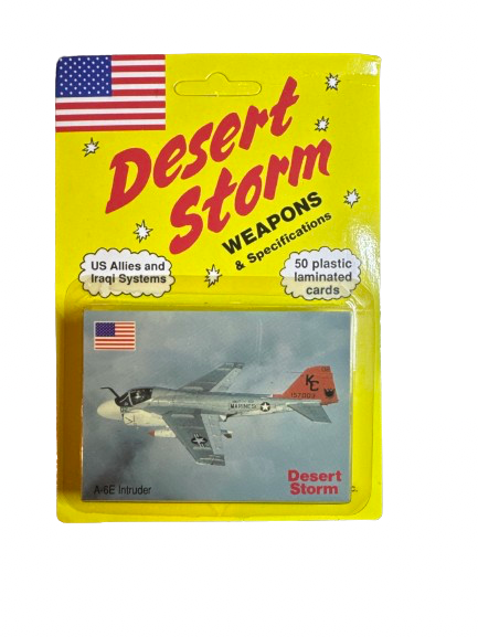 Desert Storm Weapons & Specifications card set | The Liberty Quartermaster
